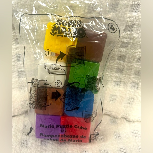 Nintendo | Party Supplies | Mcdonalds Nintendo Super Mario Puzzle Cube ...